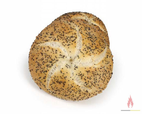 NY Hard Bulky Roll with Poppy Seeds | Fireking Baking